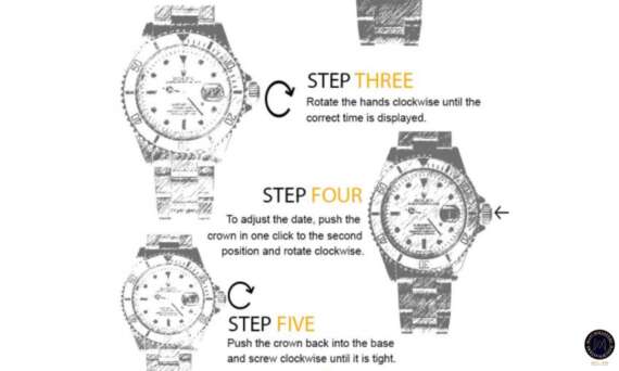 How To Set A Rolex Watch Instructions (2025) - Watch Masters